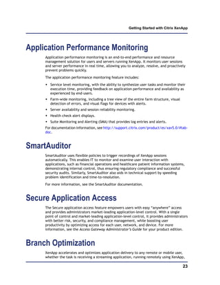 Xen app getting-started-guide | PDF