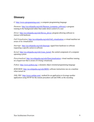 Xen architecture q1 2008 | PDF