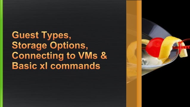 OSSNA18: Xen Beginners Training | PDF | Operating Systems | Computer Software and Applications