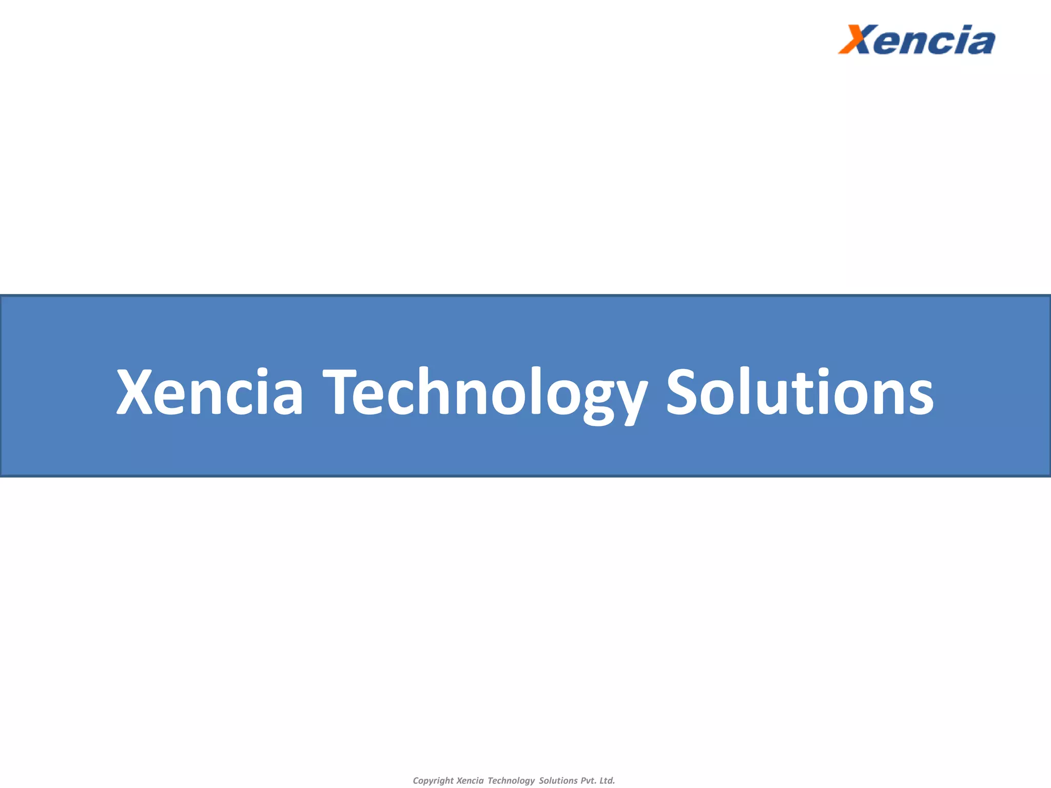 Xencia Solution Showcase | PDF