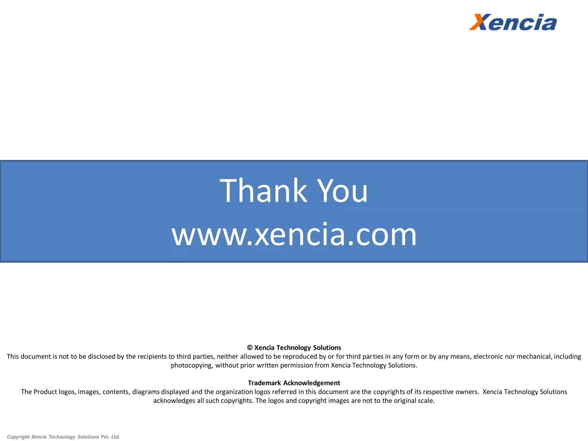 Xencia Solution Showcase | PDF