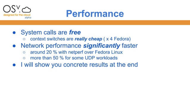 XPDS14 - OSv - A Modern Semi-POSIX LibraryOS - Glauber Costa, Cloudius Systems | PPT