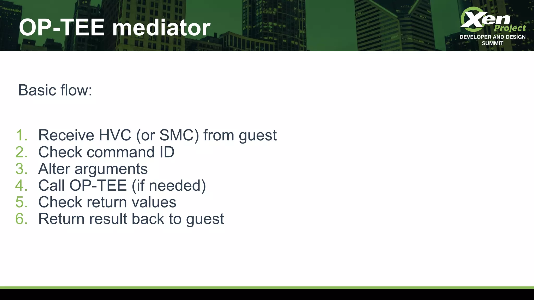 XPDDS19: [ARM] OP-TEE Mediator in Xen - Volodymyr Babchuk, EPAM Systems ...