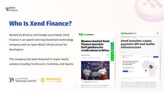 Xend Finance for Businesses | PPT