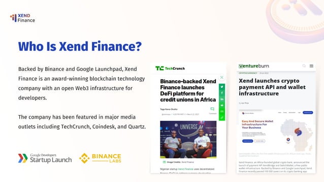 Xend Finance for Businesses | PPT