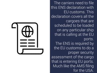 What Is ENS and Why Is There an ENS Charge? | PDF