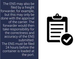 What Is ENS and Why Is There an ENS Charge? | PDF