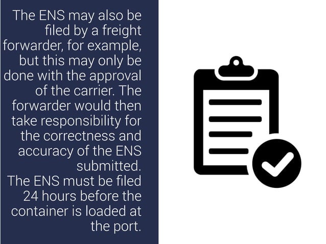 What Is ENS and Why Is There an ENS Charge? | PDF | Cruises | Travel Type