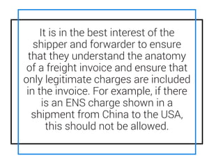 What Is ENS and Why Is There an ENS Charge? | PDF