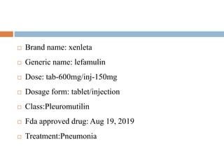 Xenleta | PPTX | Lung and Respiratory Health | Diseases and Conditions