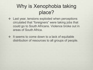 Xenophobia | PPTX