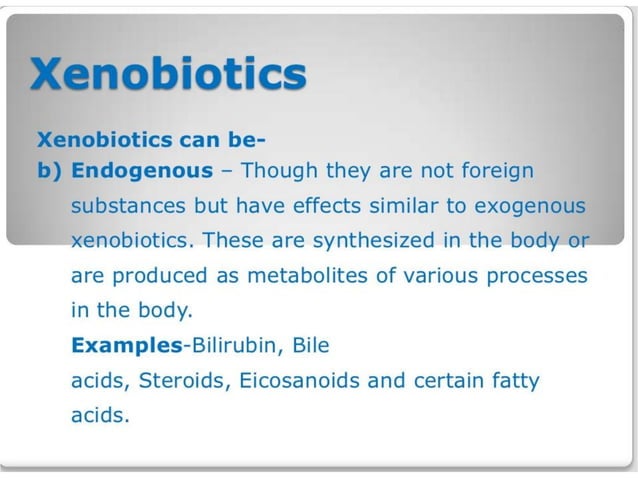 XENOBIOTIC COMPOUNDS AND THEIR TYPES.pdf | Chemistry | Science