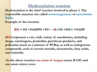 Xenobiotic Metabolism | PPTX