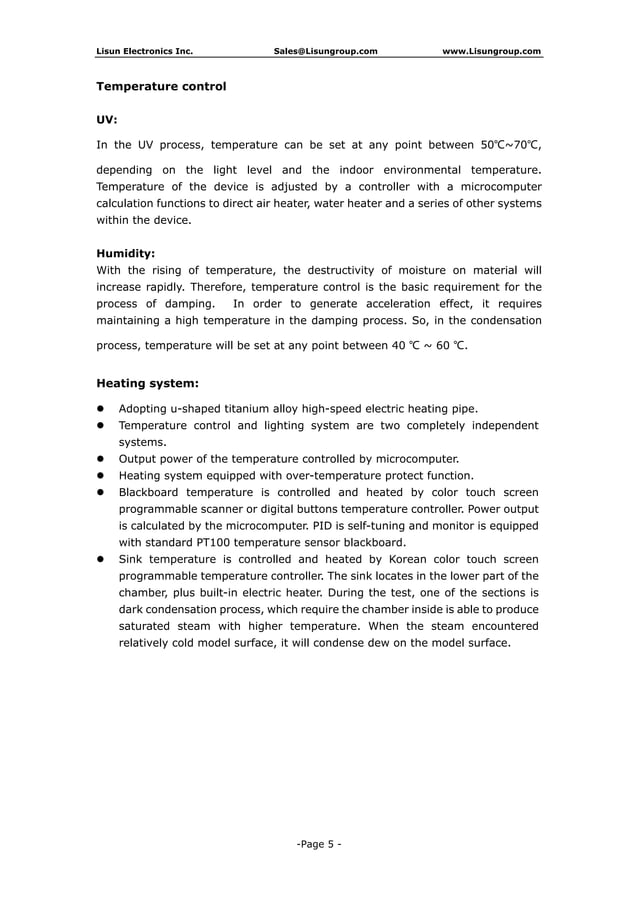 Xenon lamp-aging-test-chamber | PDF