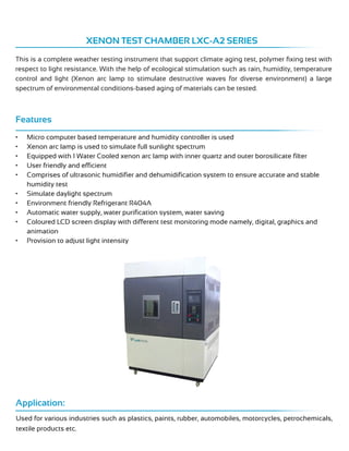 Xenon-Test-Chamber | PDF