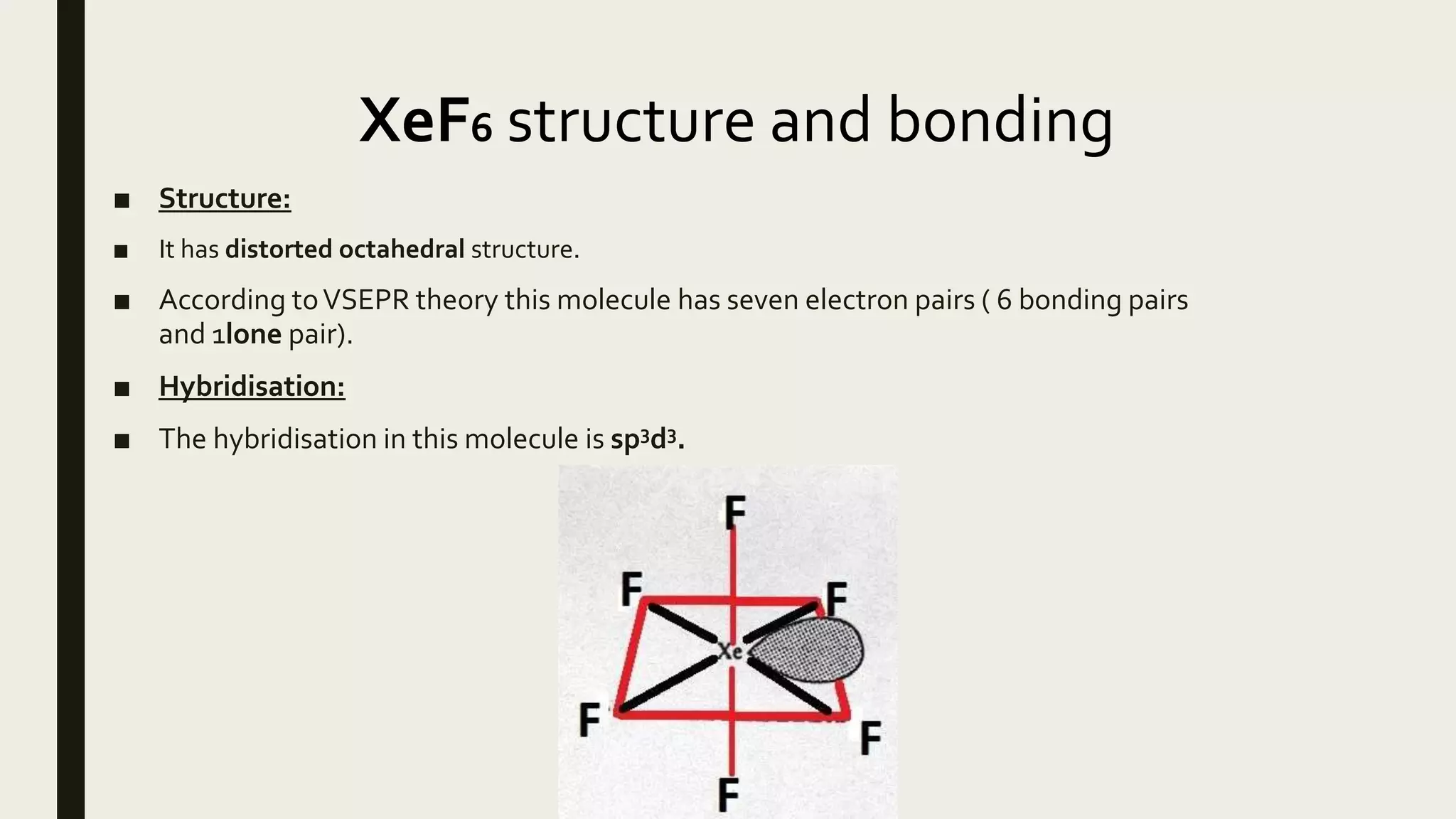 Xef6 Molecular Geometry