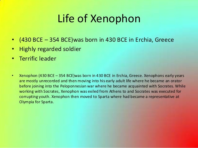 Xenophon ppt