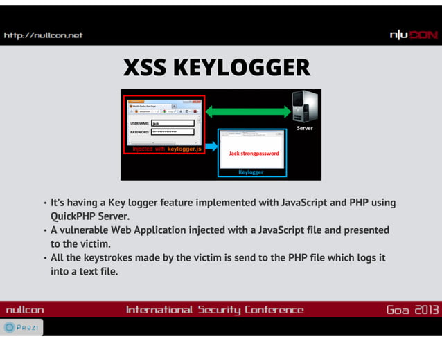Owasp Xenotix Xss Exploit Framework V3 Nullcon Goa 2013 Ppt