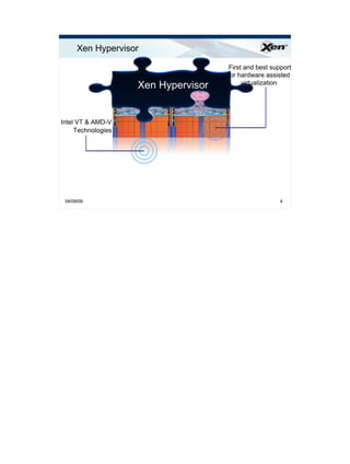 Xen.org Overview 2009 | PDF