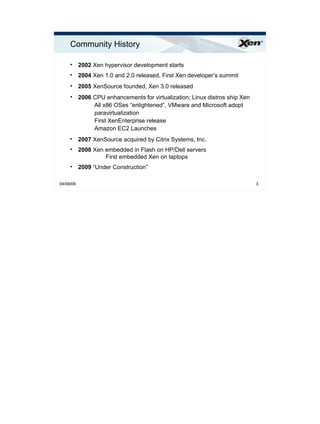 Xen Overview Q22009 En | PDF