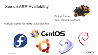 Xen Project for ARM Servers | PDF