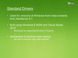Xen Project: Windows PV Drivers | PPT
