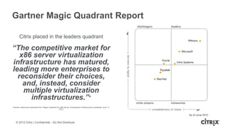 Xen server 6.1 customer presentation | PPT