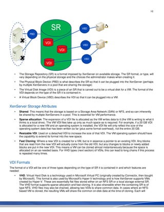 Xen server storage Overview | PDF