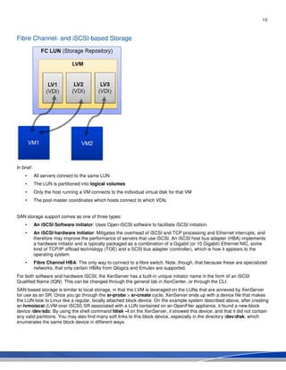 Xen server storage Overview | PDF
