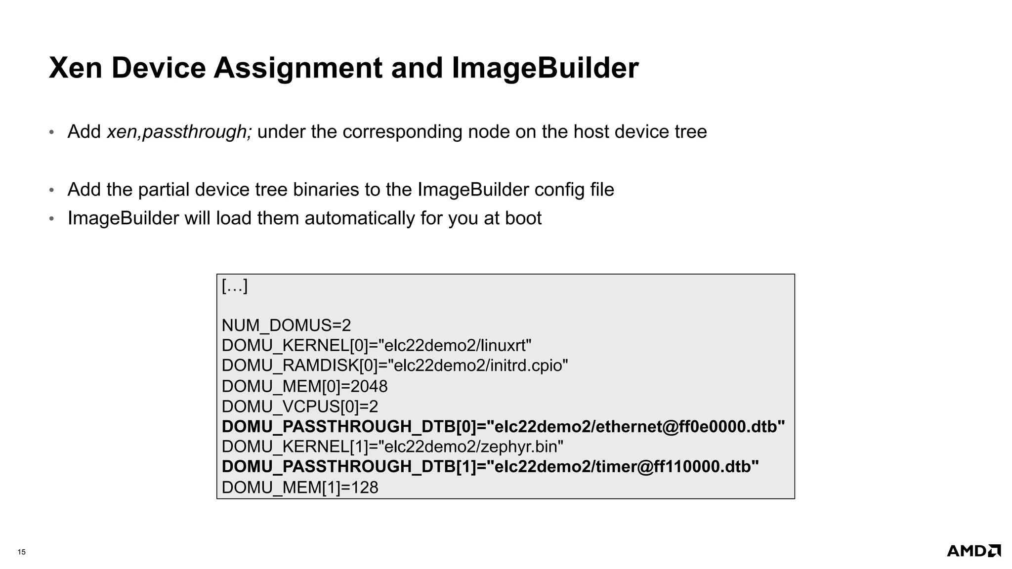 Static Partitioning with Xen, LinuxRT, and Zephyr: A Concrete End-to-end Example - ELC NA 2022 | PDF