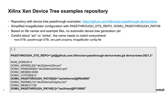 Static Partitioning with Xen, LinuxRT, and Zephyr: A Concrete End-to-end Example - ELC NA 2022 ...