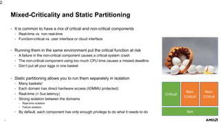 Static Partitioning with Xen, LinuxRT, and Zephyr: A Concrete End-to-end Example - ELC NA 2022 | PDF