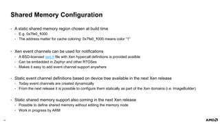 Static Partitioning with Xen, LinuxRT, and Zephyr: A Concrete End-to-end Example - ELC NA 2022 | PDF