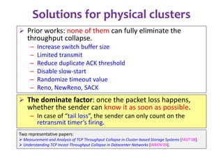 XPDS13: On Paravirualizing TCP - Congestion Control on Xen VMs - Luwei ...