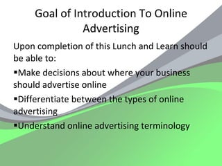 Introduction to Online Advertising | PPT