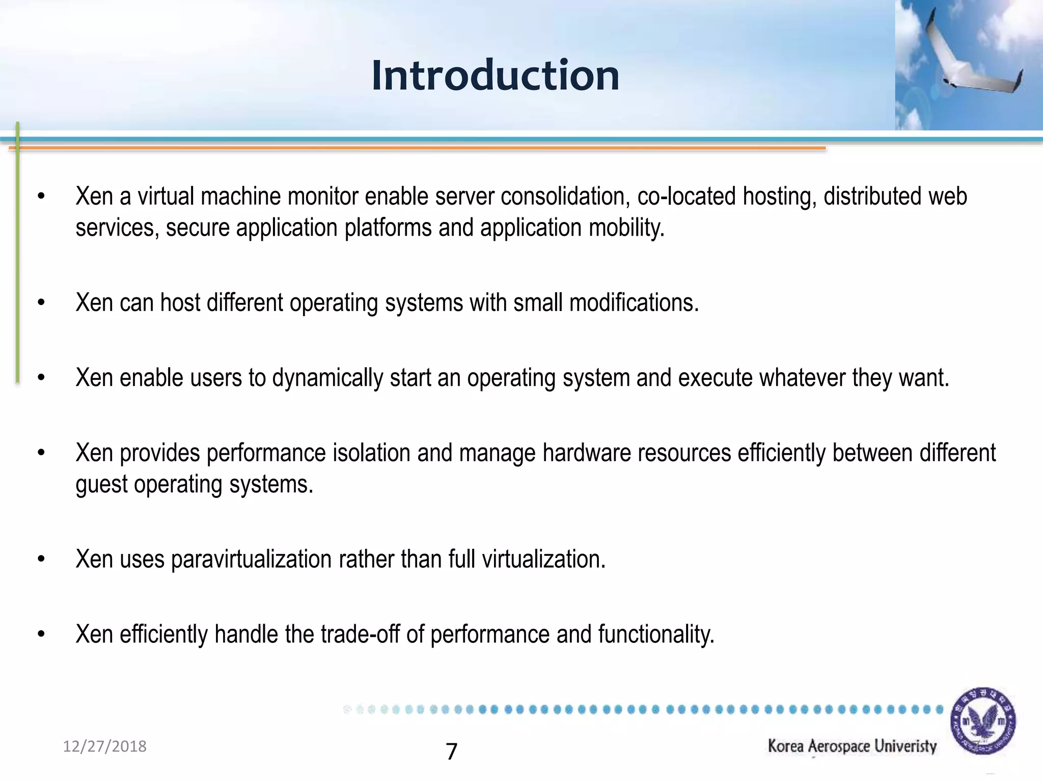 Xen And The Art Of Virtualization Pptx Operating Systems Computer