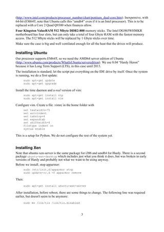 Xen time machine | PDF