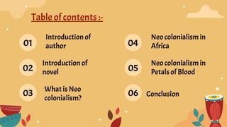 206 - Neo-colonialism in Petals of Blood | PDF
