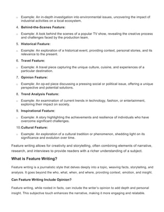 Exercises for campus journalism to elementary | DOCX