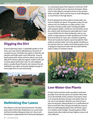 Xeriscaping: the Complete How to Guide - Albuquerque, New Mexico | PDF