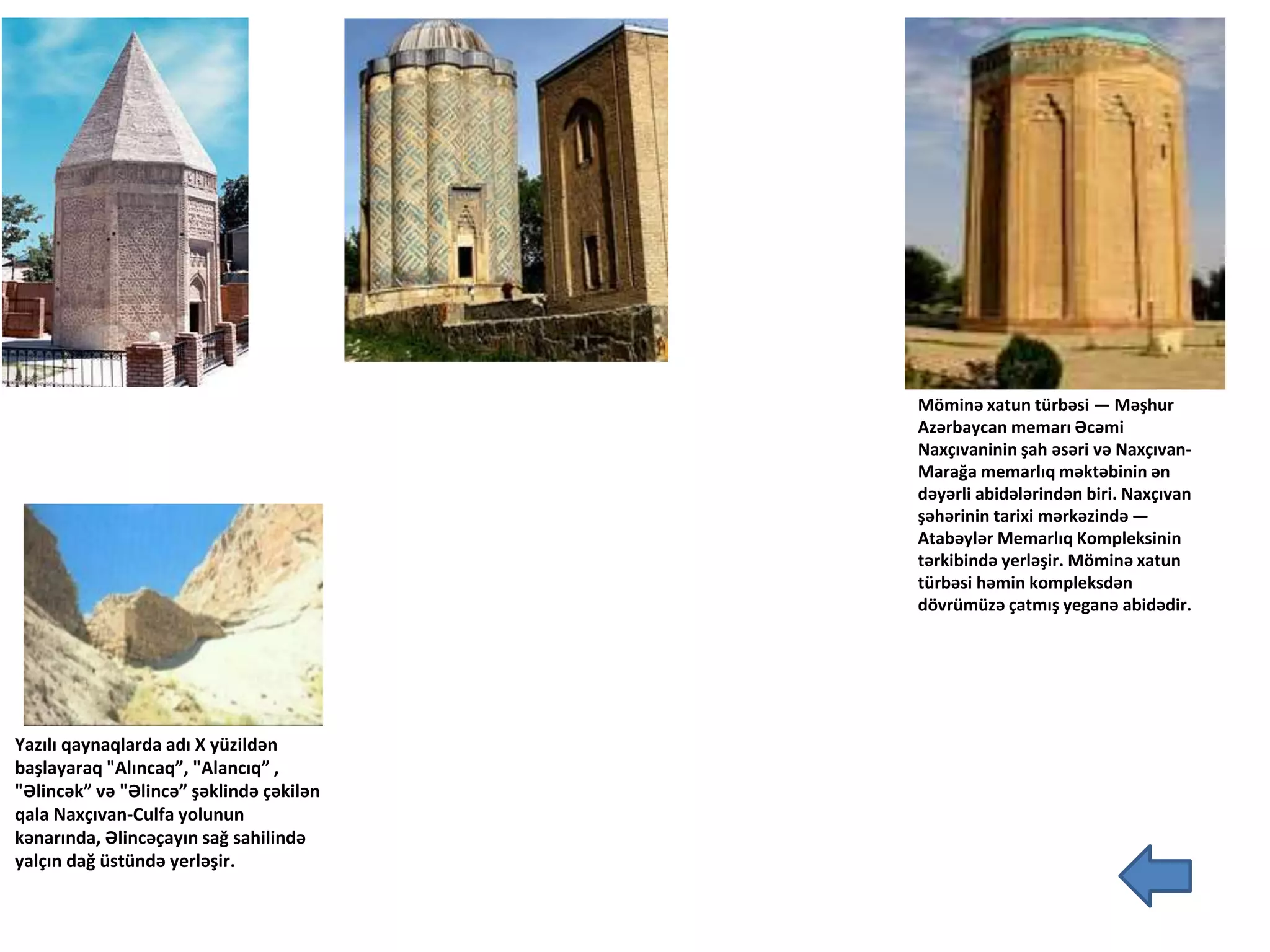 Azərbaycan Respublikasının qədim abidələr xəritəsi | PPTX