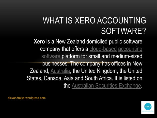 Xero accounting-go | PPT