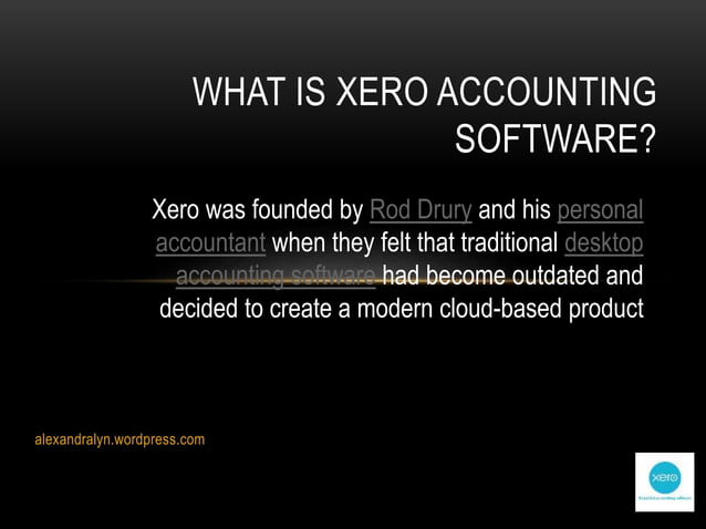 Xero accounting-go | PPT