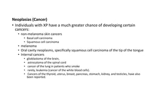 Xeroderma pigmentosum | PPTX