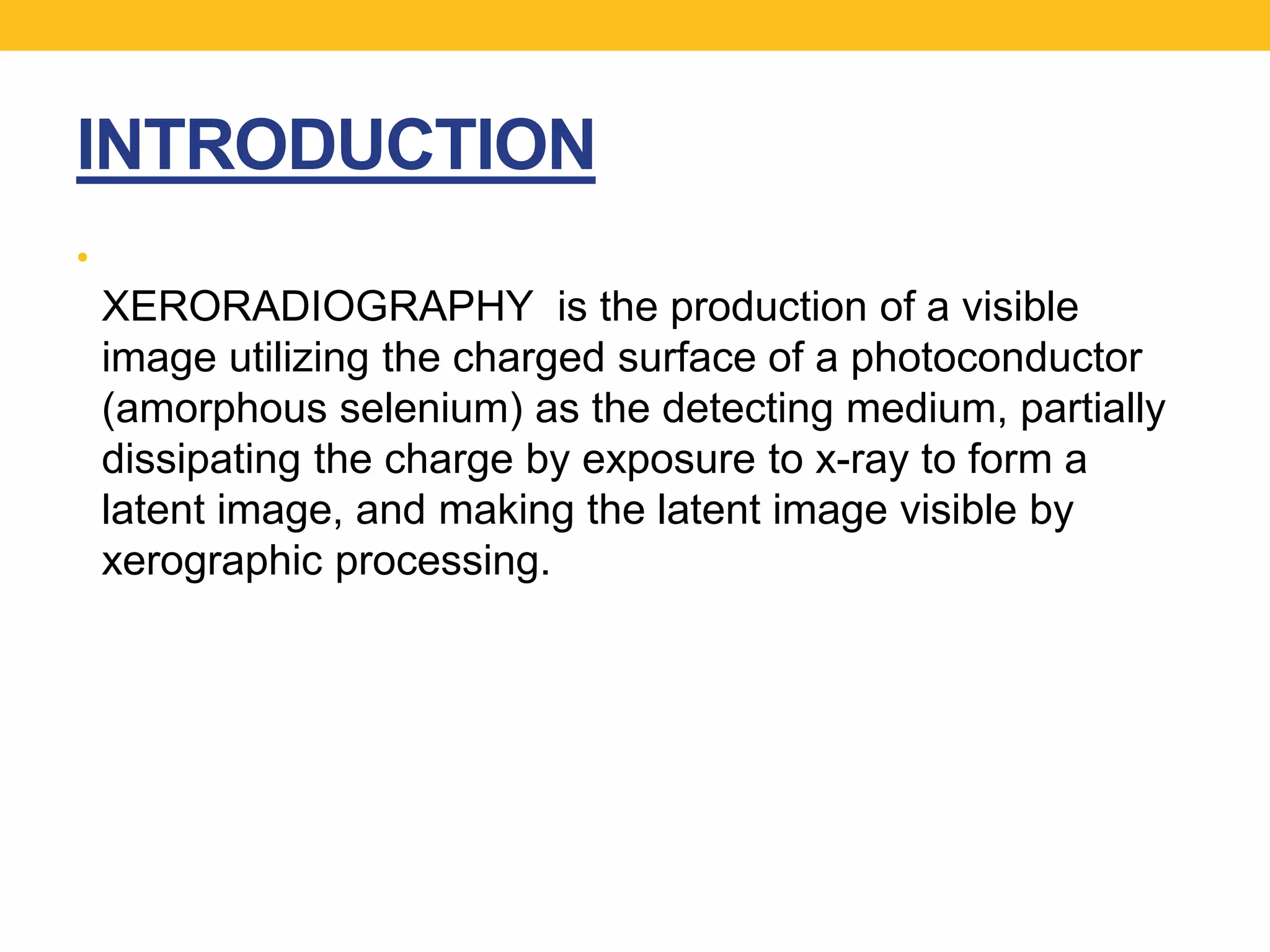 Xeroradiography | PPTX