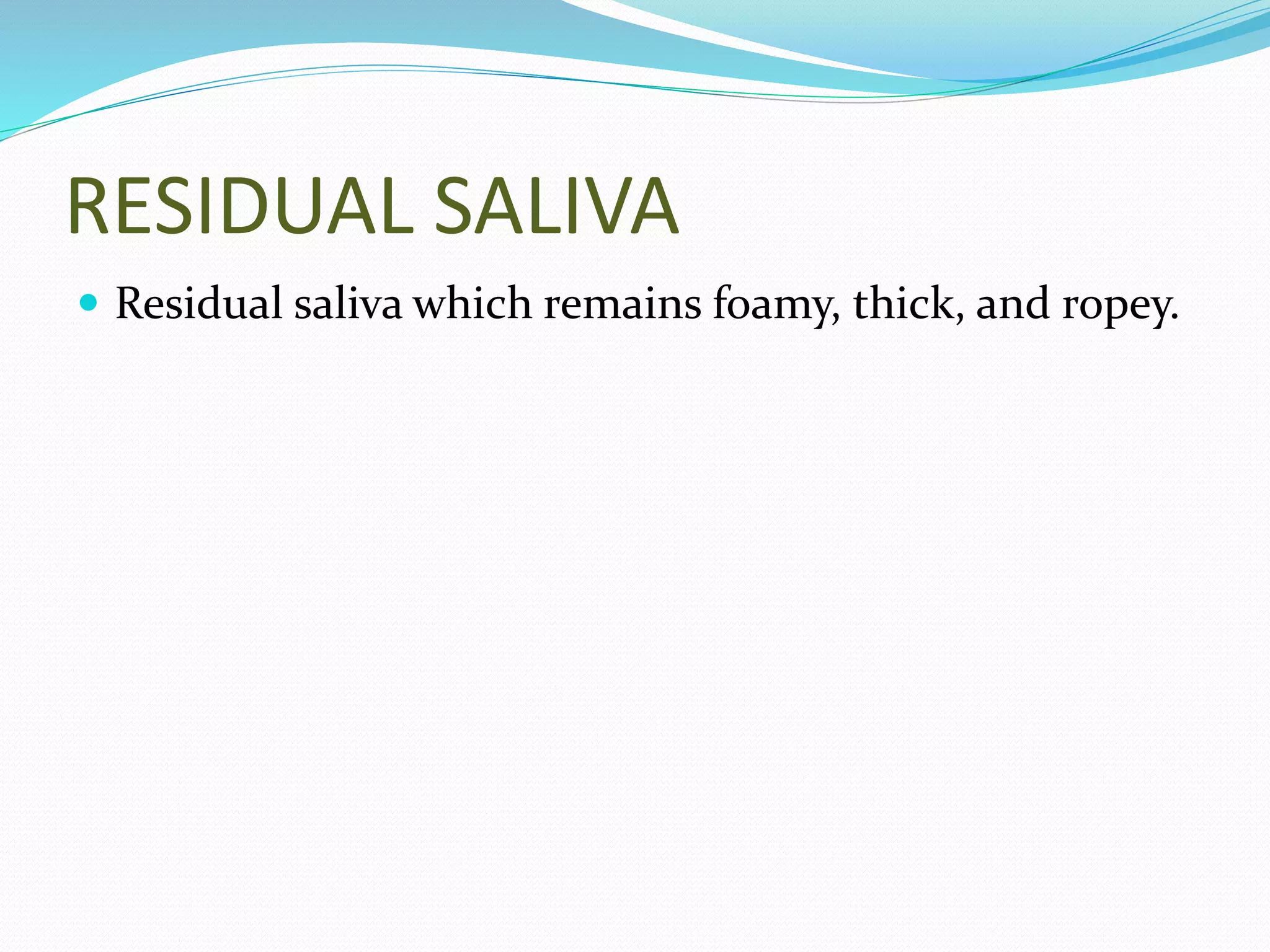 Xerostomia- Dryness of mouth | PPTX