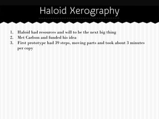 The First Xerox Machine | PDF