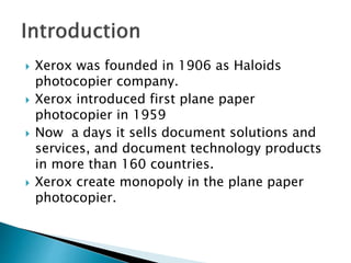 Xerox | PPT