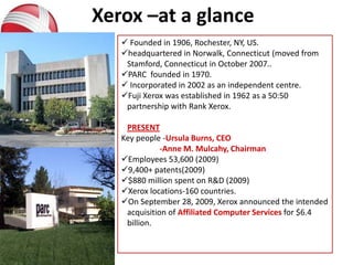 Xerox supply chain | PPTX
