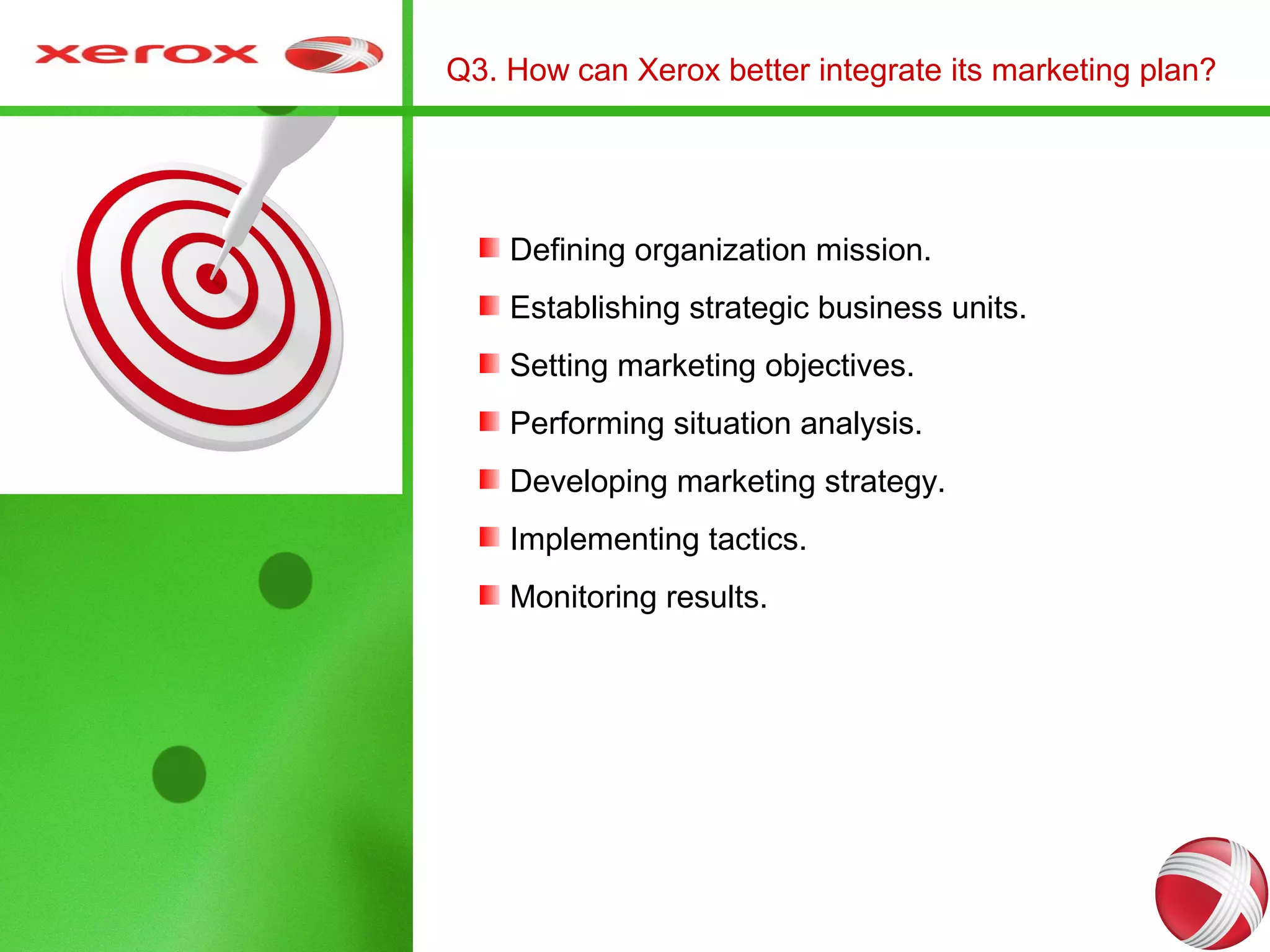 Xerox- Presentation of the brand Xerox | PPT